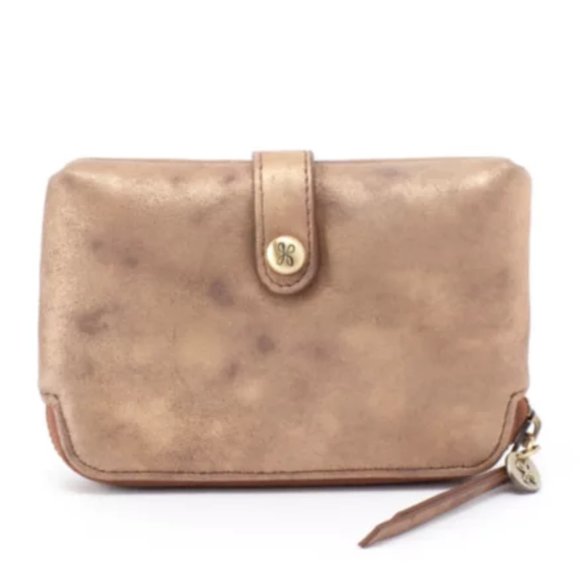 Bags | Nwt New Hobo Pace Credit Card Holder Stardust Leather Retired ...